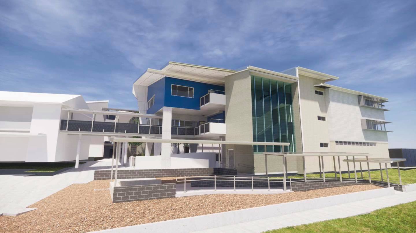 School grounds and classrooms